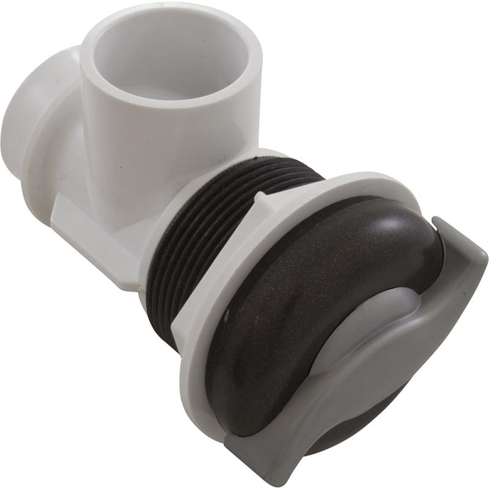 Waterway Plastics Diverter Valve, WW 1" Top Access, 1-Prt, "S" Style ...